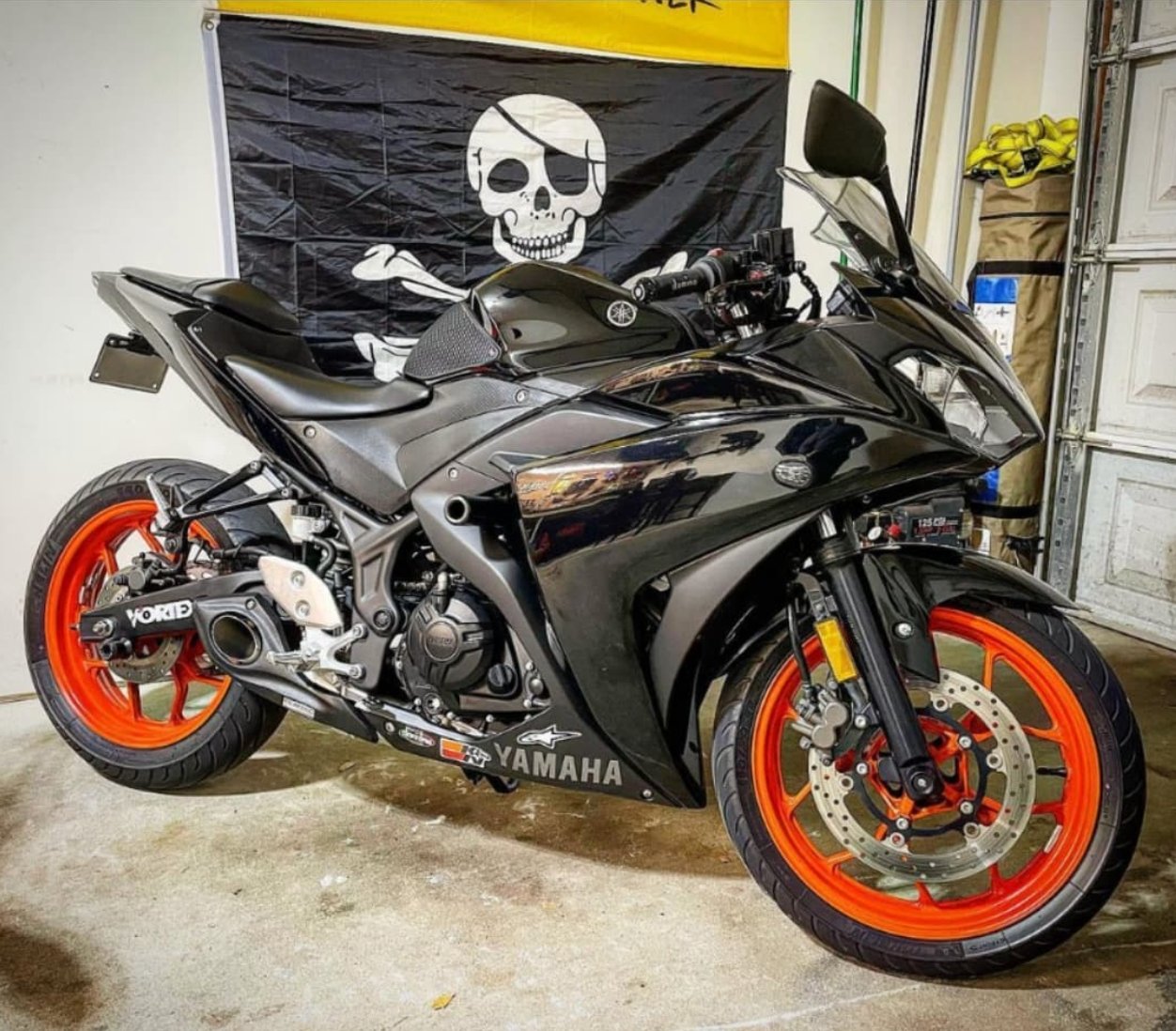 2015-up Yamaha YZF-R3 | R25 CS Racing Full Exhaust | Muffler + Headers