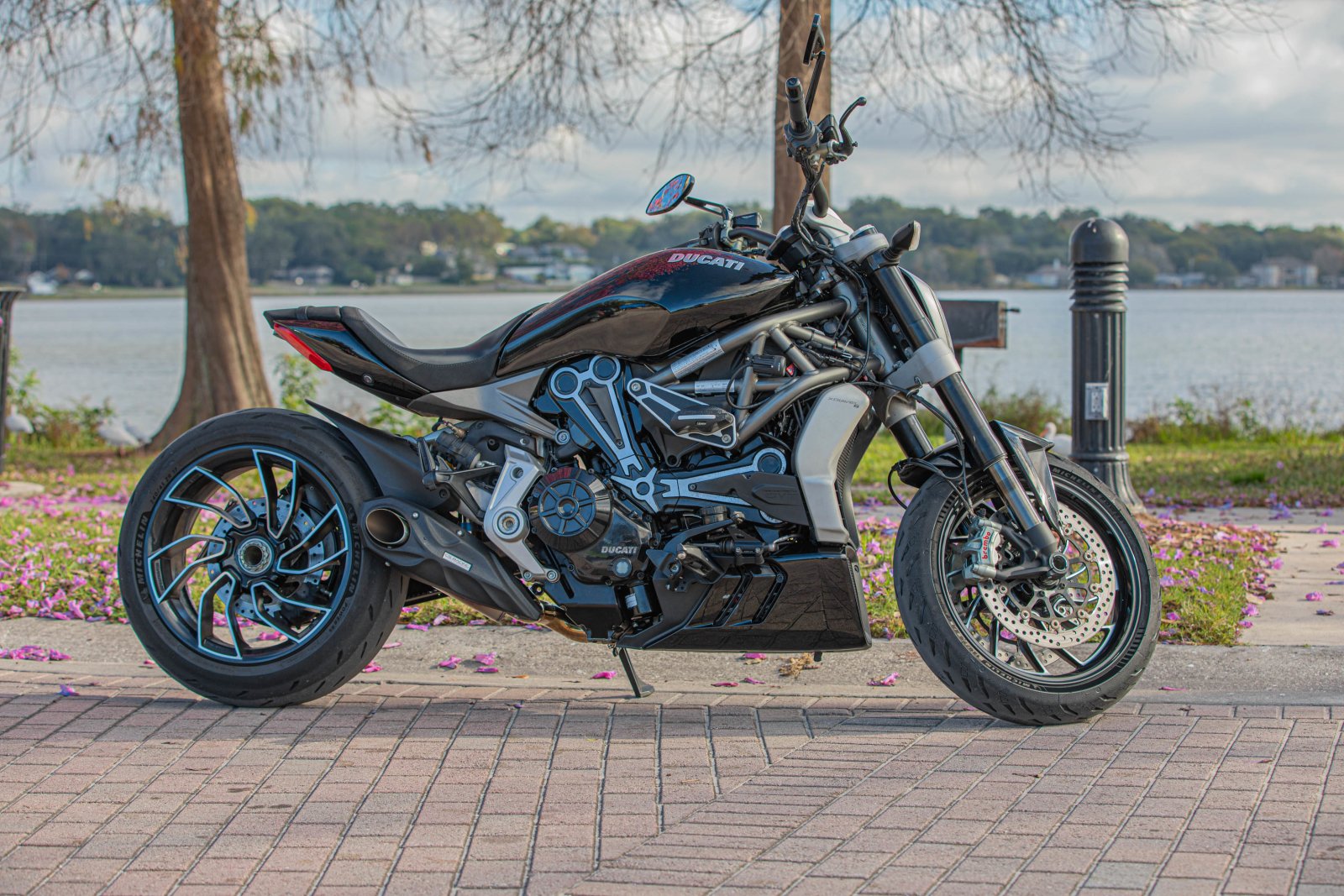 2016-up Ducati XDiavel / 2019-22 Diavel CS Racing Slip-on Exhaust ...