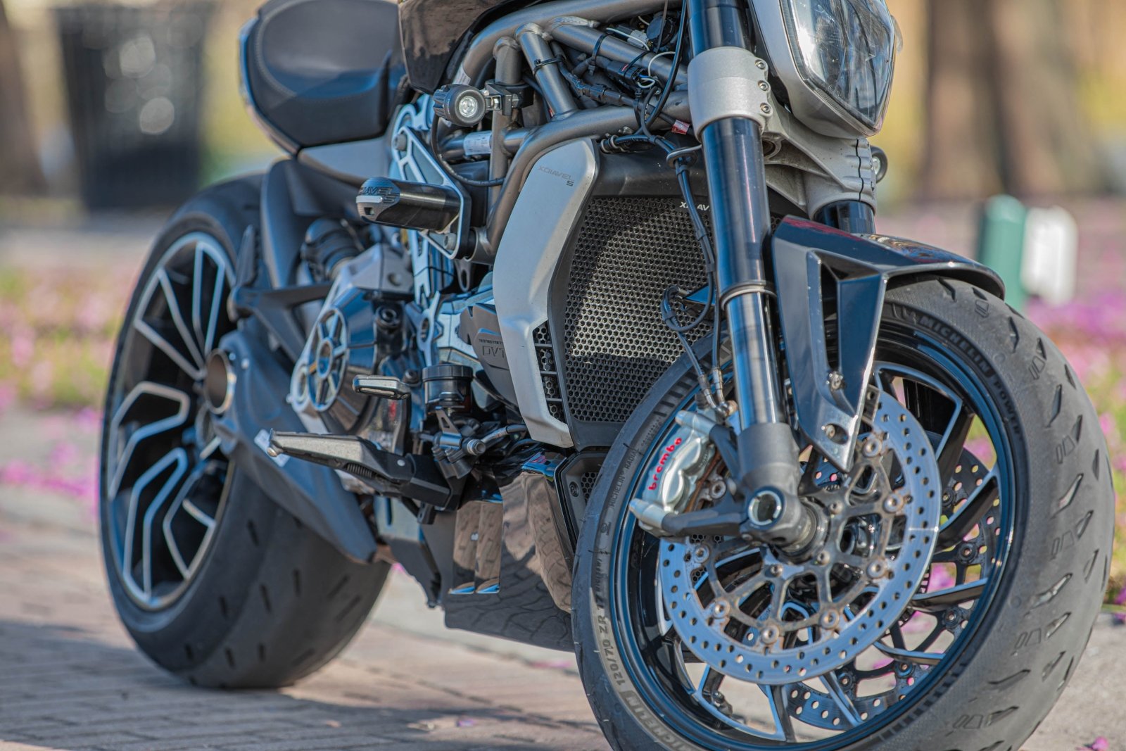 2016-up Ducati XDiavel / 2019-22 Diavel CS Racing Slip-on Exhaust ...