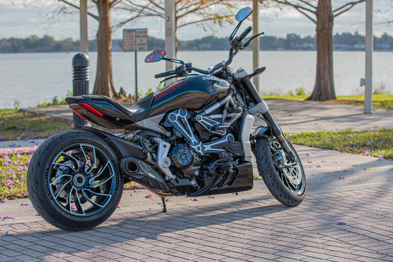 2016-up Ducati XDiavel / 2019-22 Diavel CS Racing Slip-on Exhaust ...