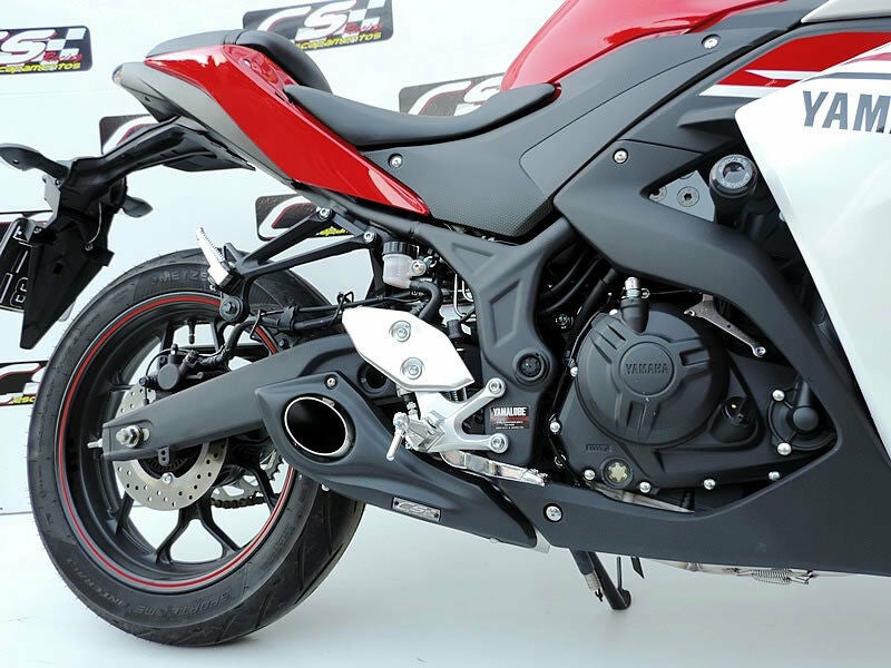 2015-up Yamaha YZF-R3 | R25 CS Racing Full Exhaust | Muffler + Headers ...