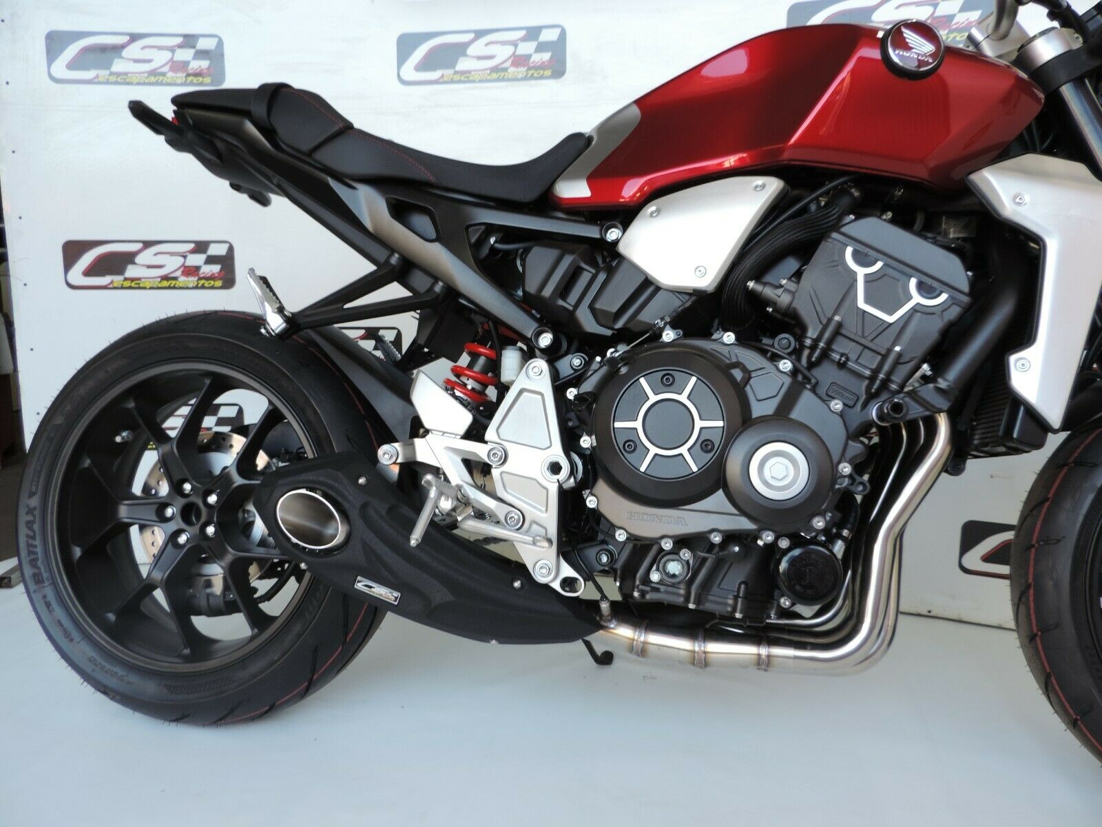 2018-24 Honda CB1000R CS Racing Full Exhaust | Muffler + Headers + dB Killer (+5.8hp) - CS ...