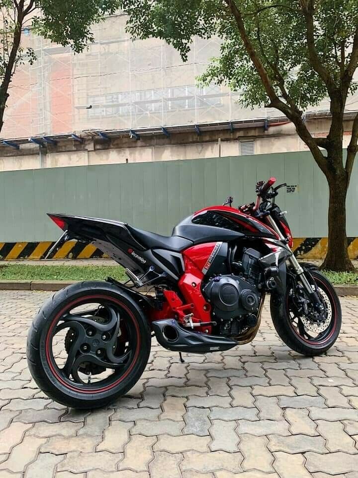 2008-17 Honda CB1000R CS Racing Slip-on Exhaust | Muffler + dB Killer