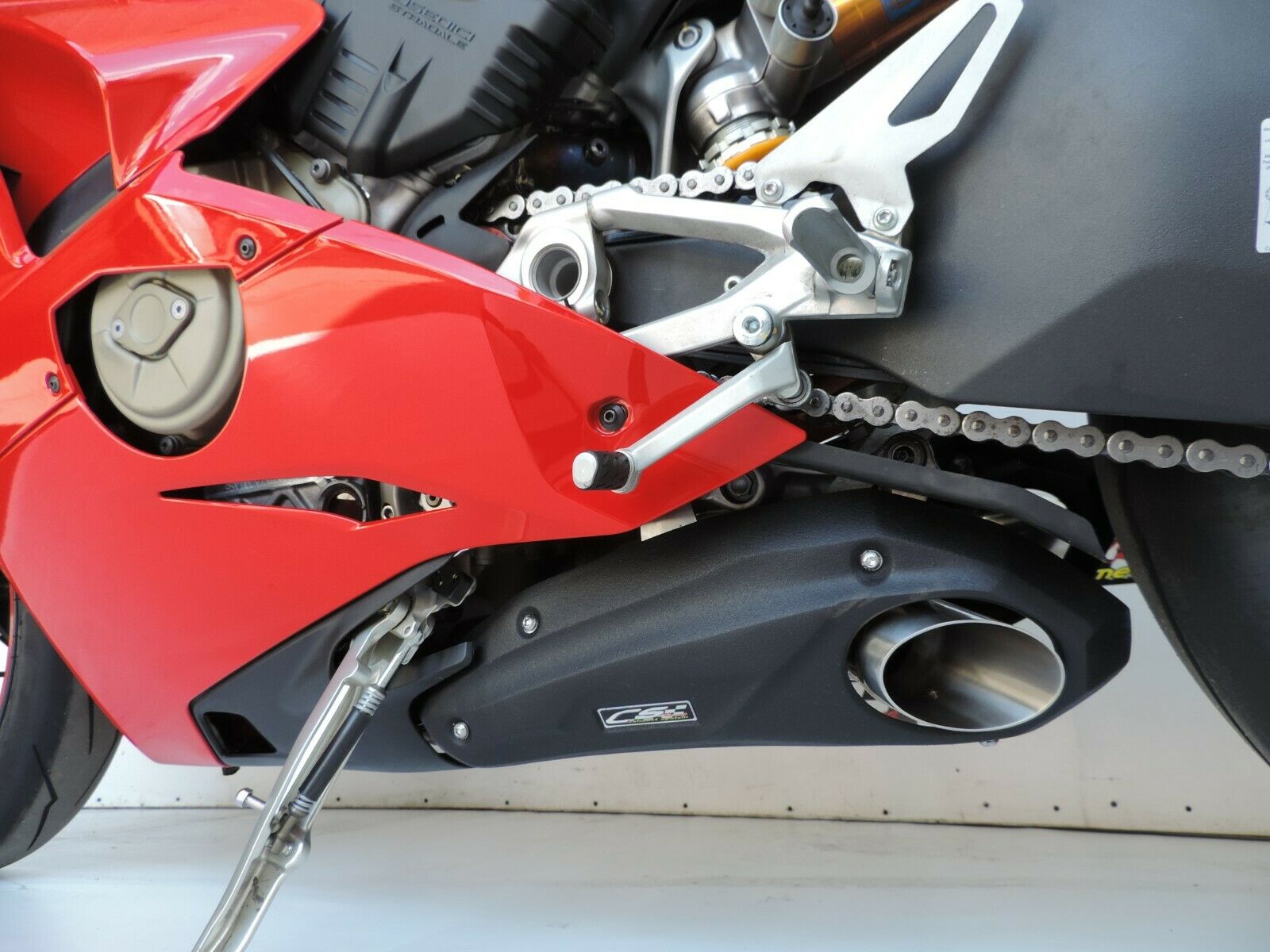 2018-up Ducati Panigale V4 V4S CS Racing Slip-on Exhaust | Muffler + d