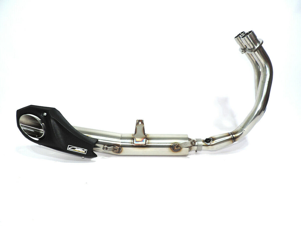 2016-23 Honda CBR500R CS Racing Full Exhaust | Muffler + dB Killer