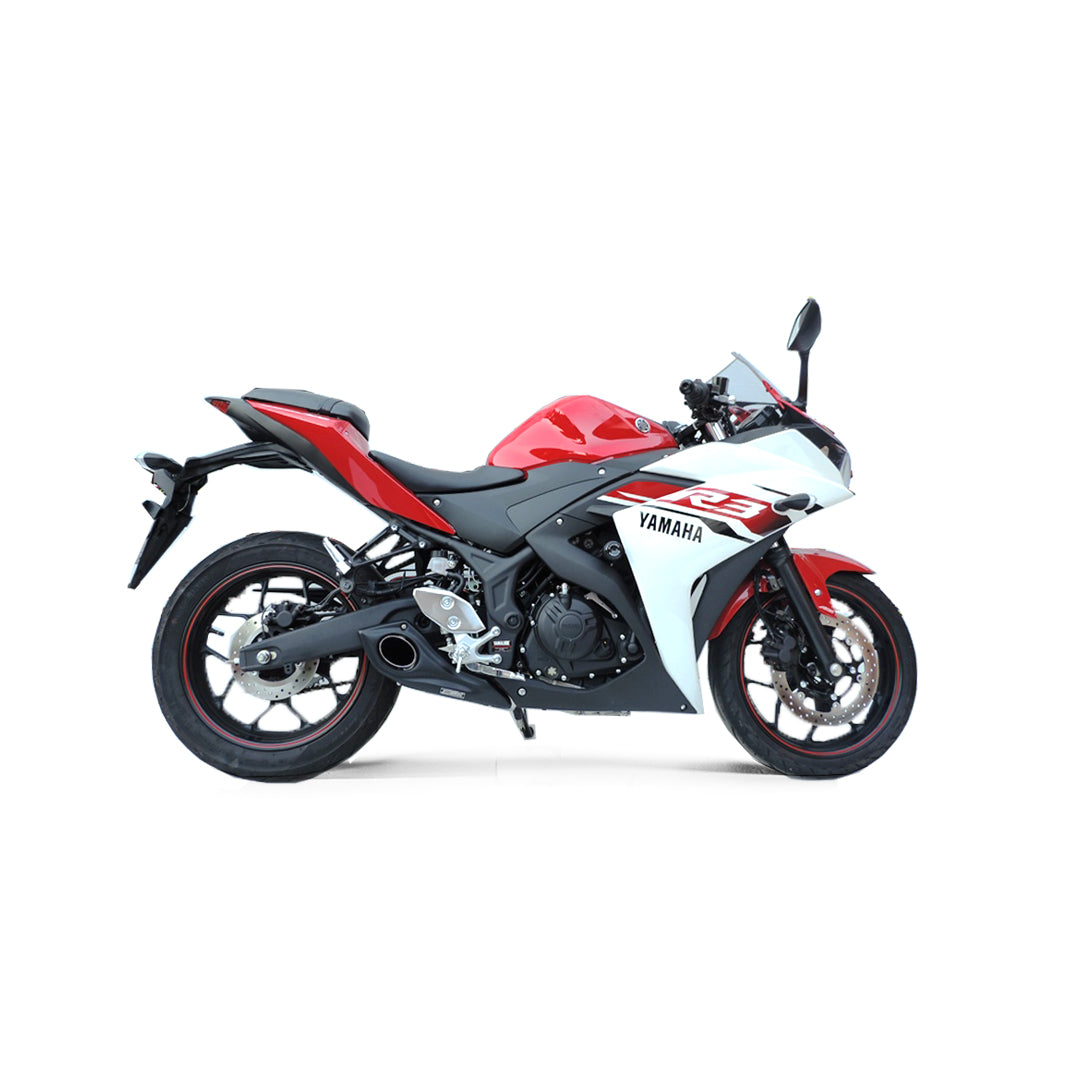 2015-up Yamaha YZF-R3 | R25 CS Racing Full Exhaust | Muffler + Headers