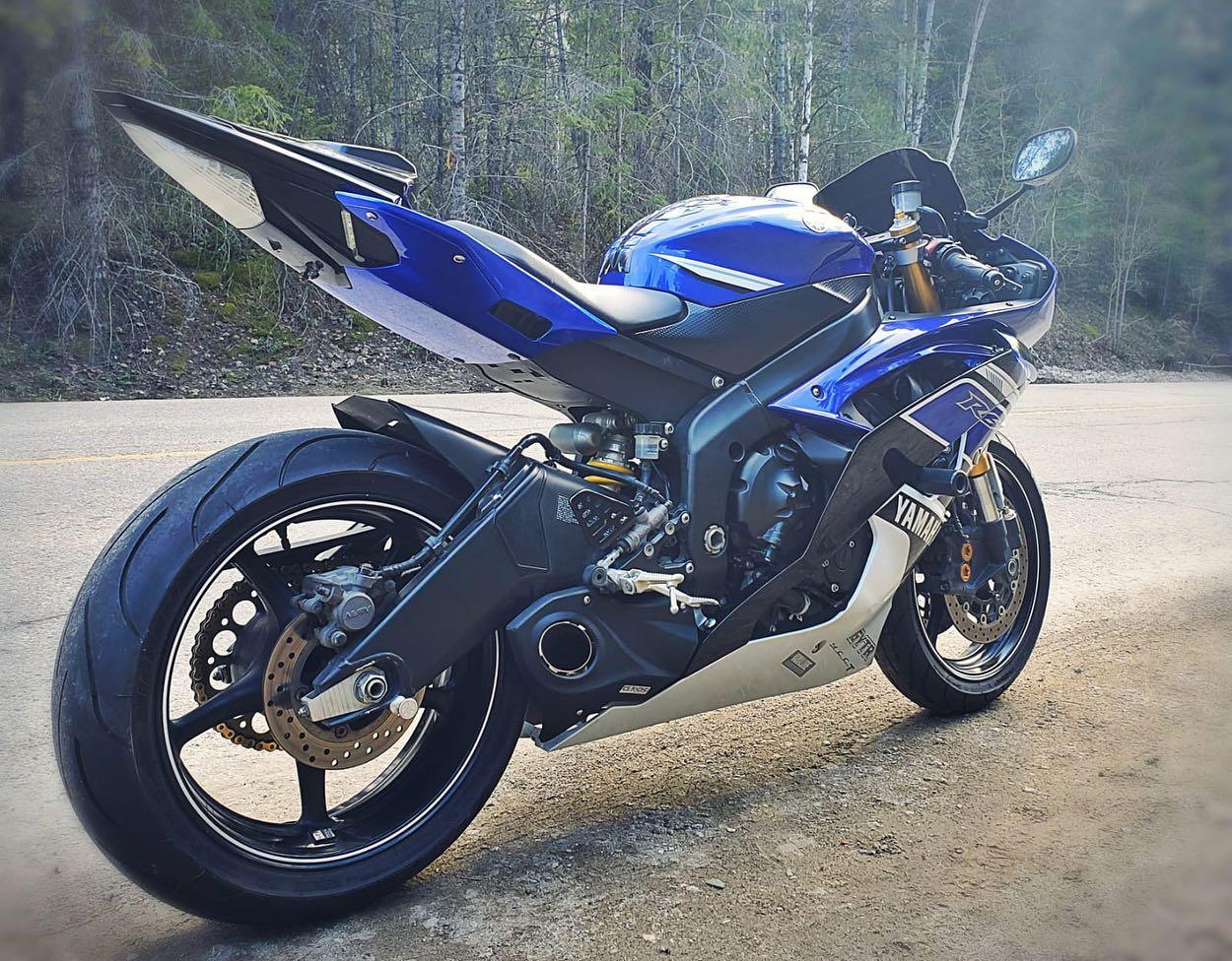 2008-16 Yamaha YZF-R6 CS Racing Full Exhaust | Muffler + Headers + dB ...